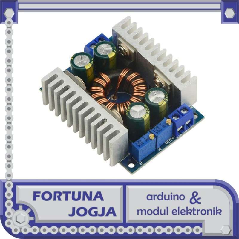 Jual Modul Step Up Down 8a Cc-cv Auto Buck Boost Converter Di Seller ...