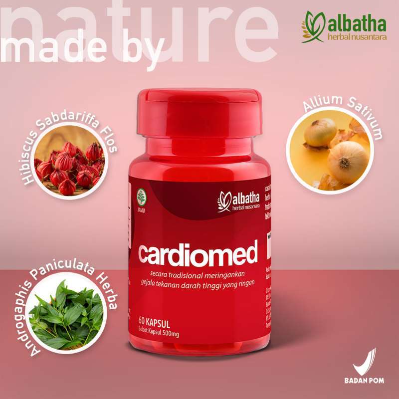 Promo Cardiomed - Obat Hipertensi Herbal - Menurunkan Tekanan Darah ...