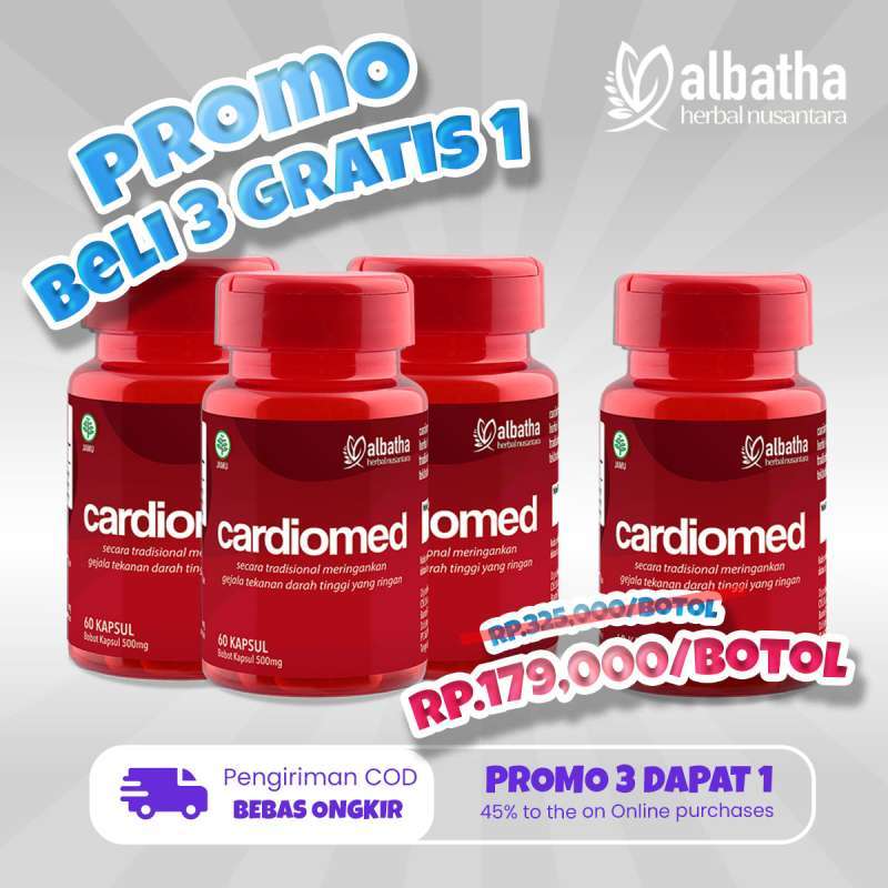 Promo Cardiomed - Obat Hipertensi Herbal - Menurunkan Tekanan Darah Tinggi Dan Menjaga Kesehatan ...