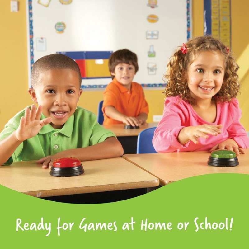 Jual Learning Resources Lights & Sound Answer Buzzers / Bel Alarm Game ...