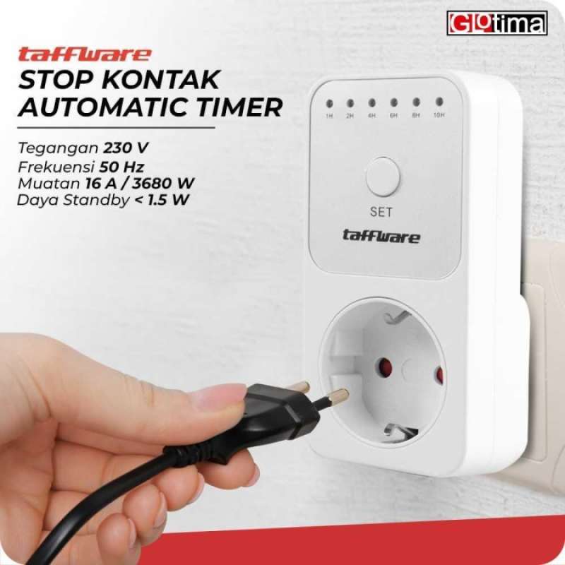 Jual Stop Kontak Steker Colokan Listrik Pengatur Waktu Digital Timer ...