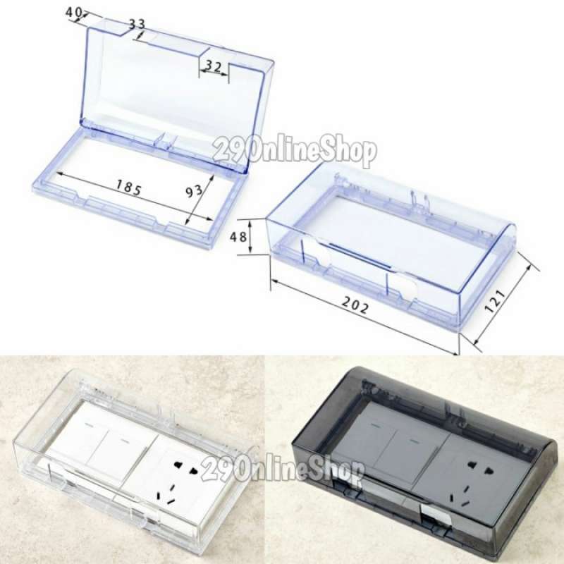 Jual Cover Box Kotak Kontak Colokan Steker Dinding Switch On Saklar ...