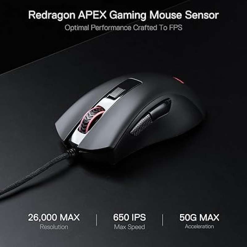 Promo Redragon M993 Ultra Light Weight Gaming Mouse Rgb Devourer Diskon ...