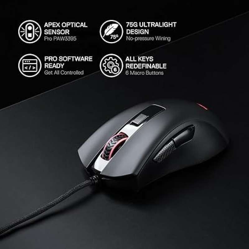 Promo Redragon M993 Ultra Light Weight Gaming Mouse Rgb Devourer Diskon ...