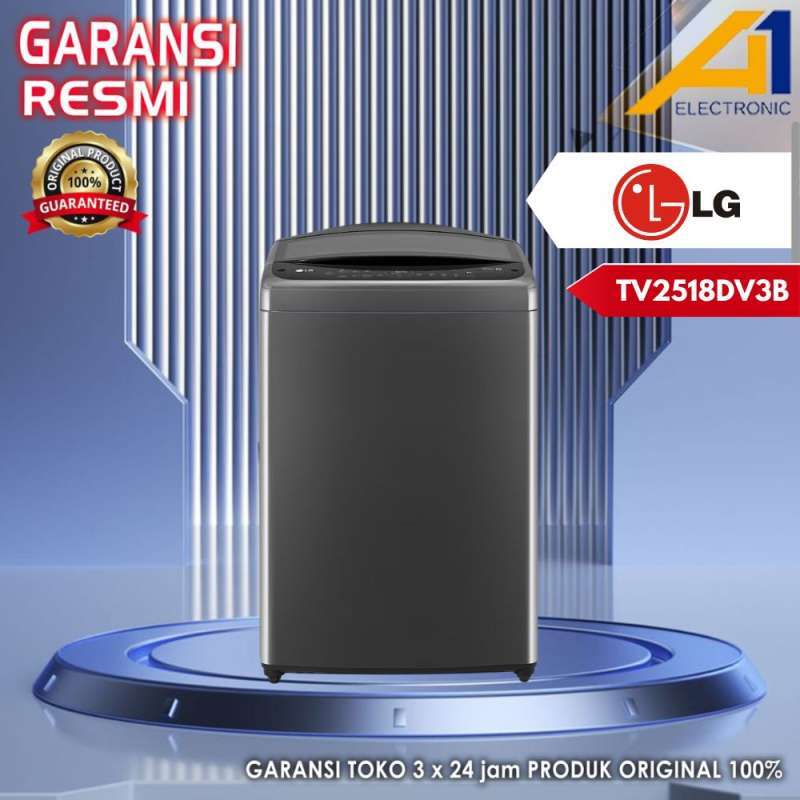 Jual Mesin Cuci Lg Tv2518dv3b Top Loading 18kg Inverter Direct Drive Di Seller A1 Electronic ...