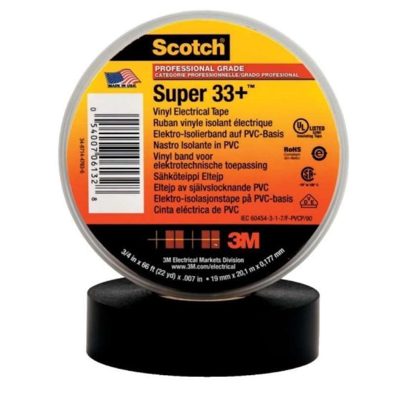 Jual Original 3m Scotch Super 33+ Vinyl Electrical Tape - Isolasi ...