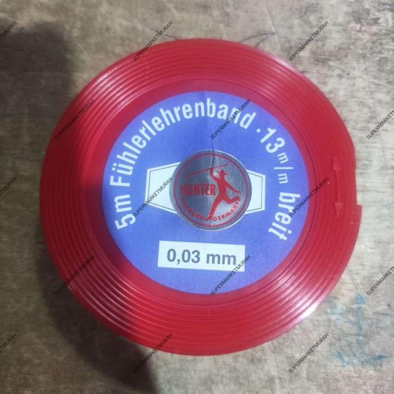 Jual Fuhler Gauge Hunter 0.03 Mm /feeler Gauge / Fuller Gauge Di Seller ...