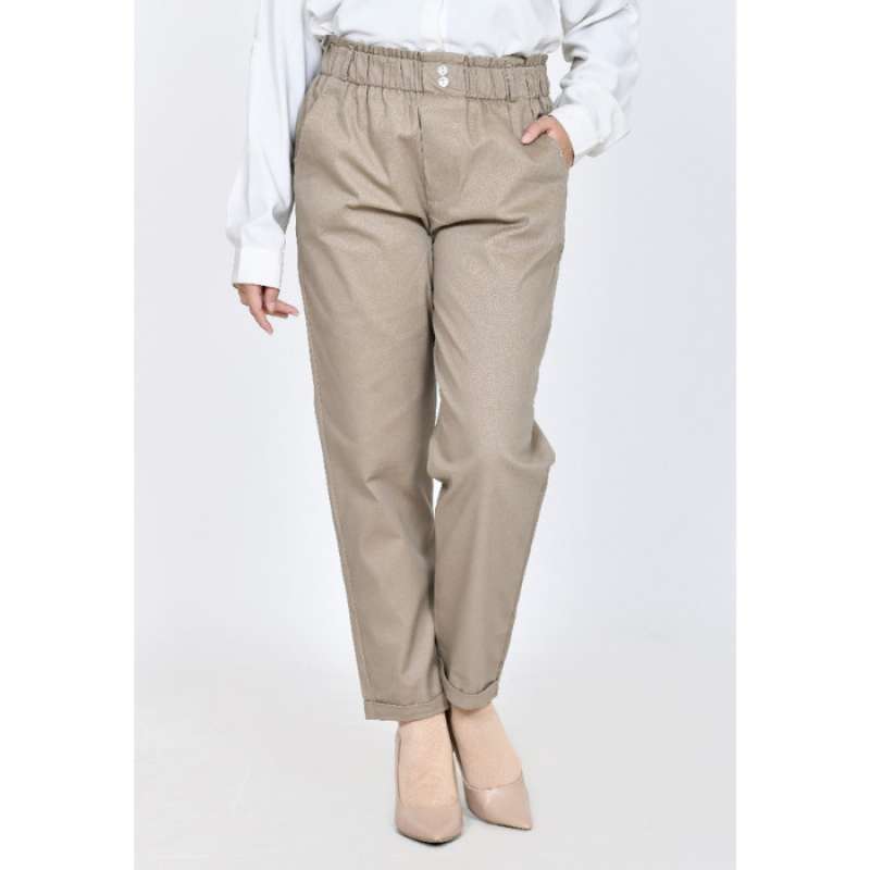 Jual Celana Muslim Wanita Fit Xl Zahra Signature Longpant Baggy Twill ...