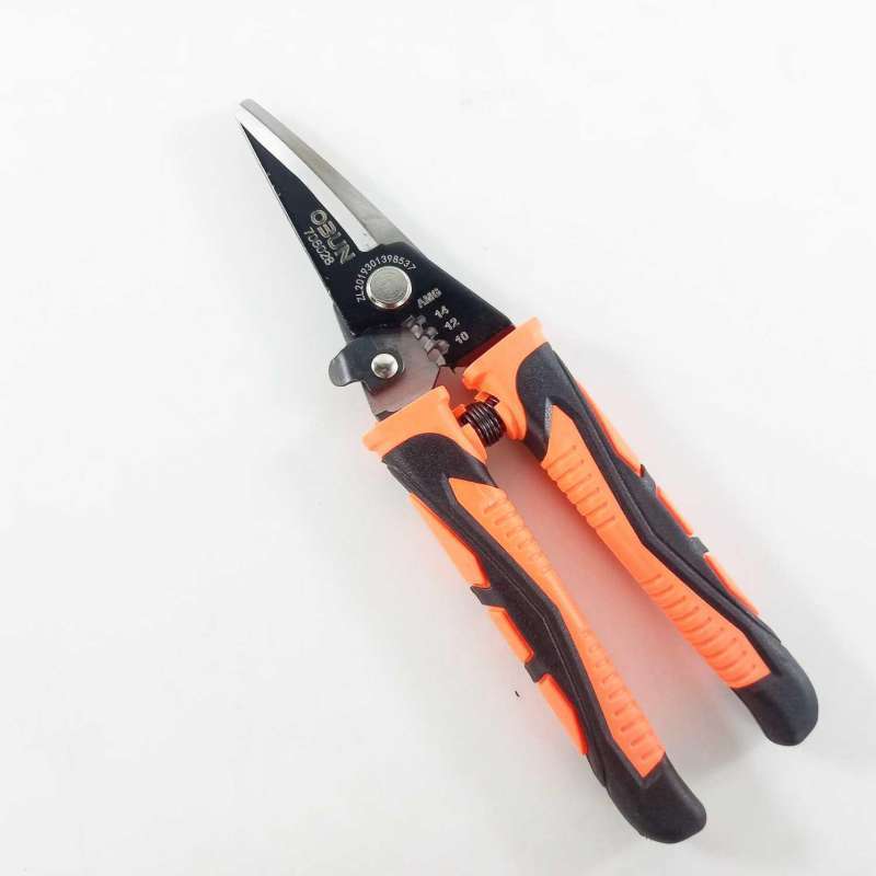Jual Obun Gunting Kawat Listrik Multifungsi Straight Wire Cutter 706028 ...
