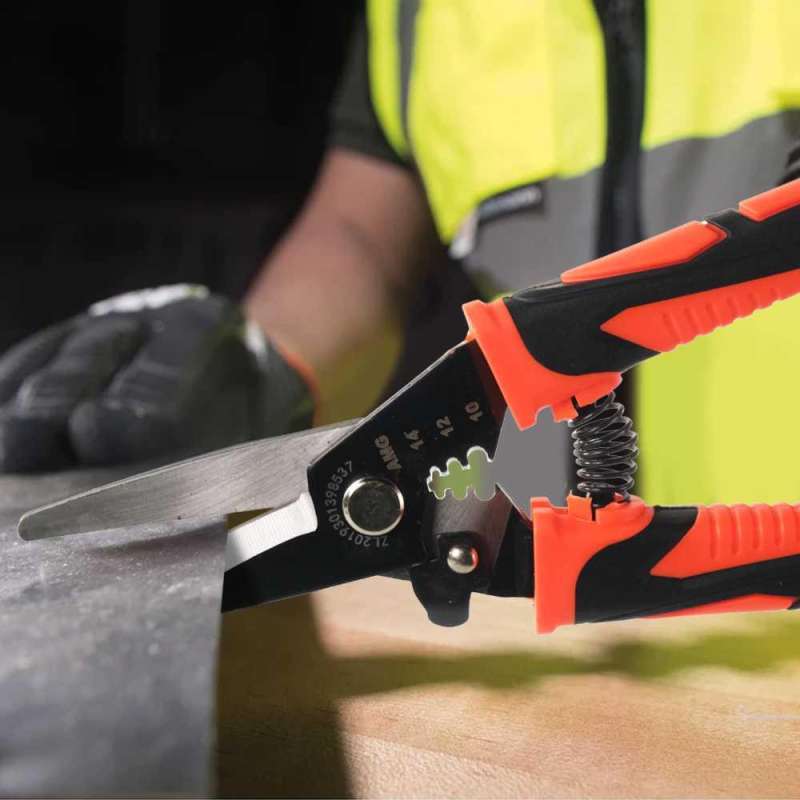 Jual Obun Gunting Kawat Listrik Multifungsi Straight Wire Cutter 706028 ...