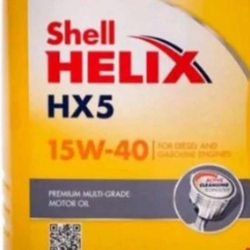 Promo Oli Shell Helix Hx5 15w 40 4litr Bensi.diesel Bisa Pke 100% ...
