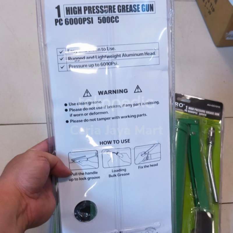 Promo Grease Gun Tekiro 500cc Pompa Gemuk 6000 Psi Tekiro Terbaru ...