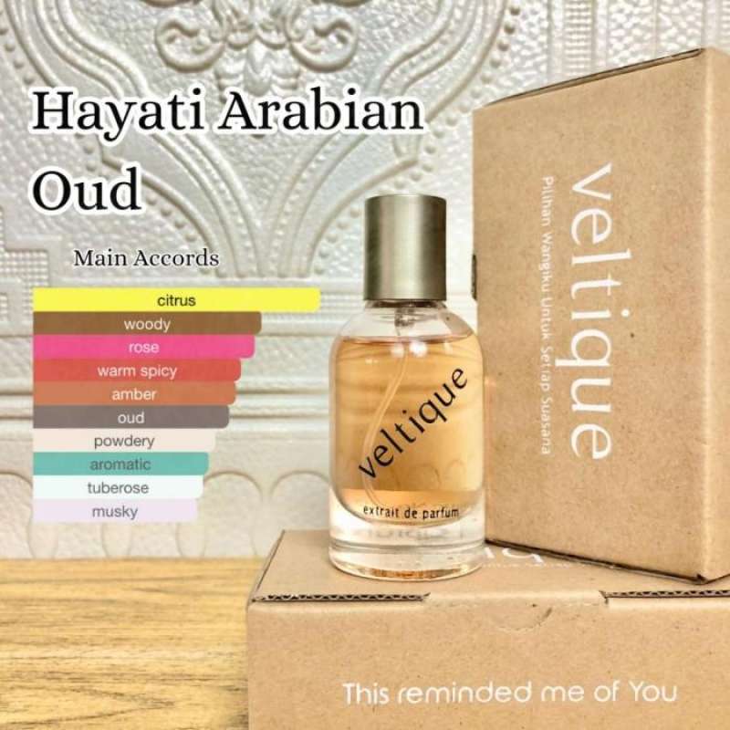 Jual [veltique No 369] Hayati Arabian Oud Extrait De Parfum Di Seller ...