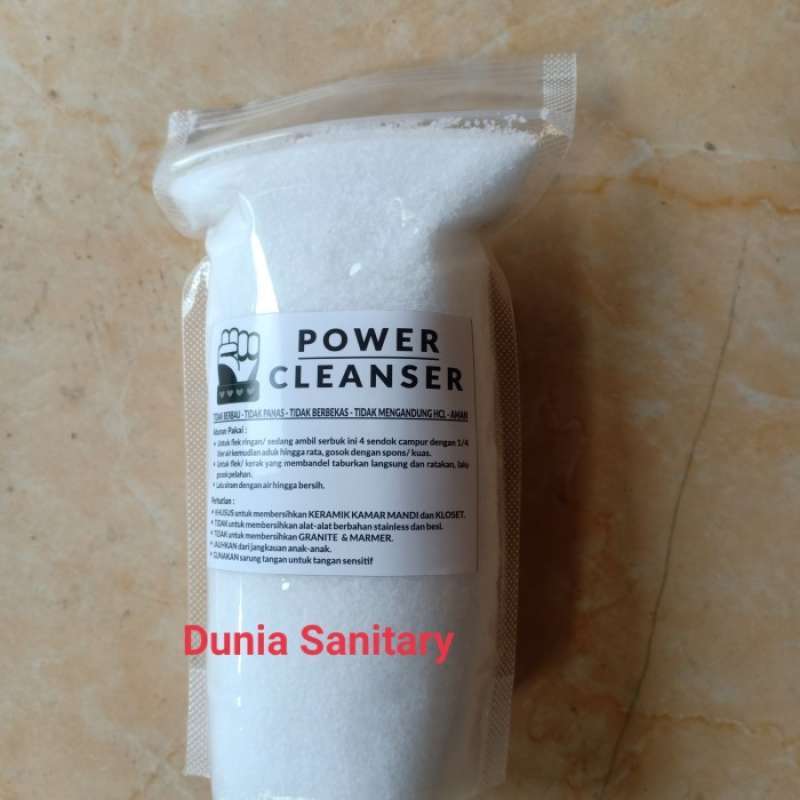 Promo Power Cleanser Bubuk Pembersih Kamar Mandi/keramik/closet/wc ...