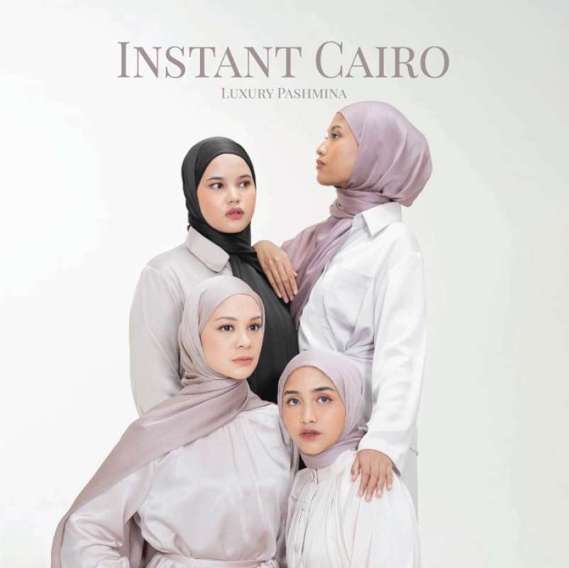 Jual Tantri Namirah Official - Instant Cairo Luxury Pashmina - Khaki Di Seller Zati Shop ...
