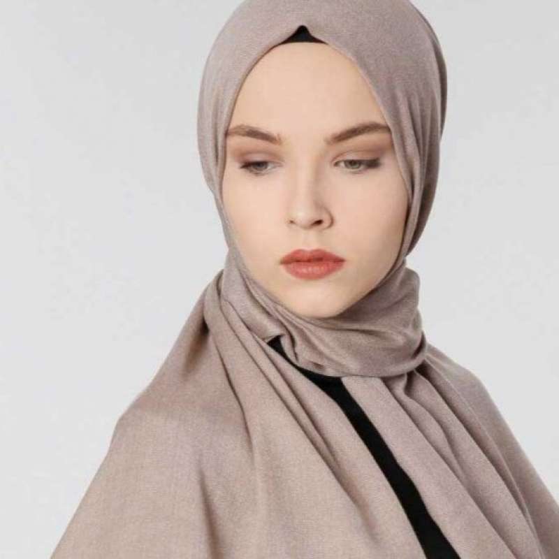 Jual Pashmina Kaos Rayon Super / Pashmina Turki / Pashmina Jersey Di ...