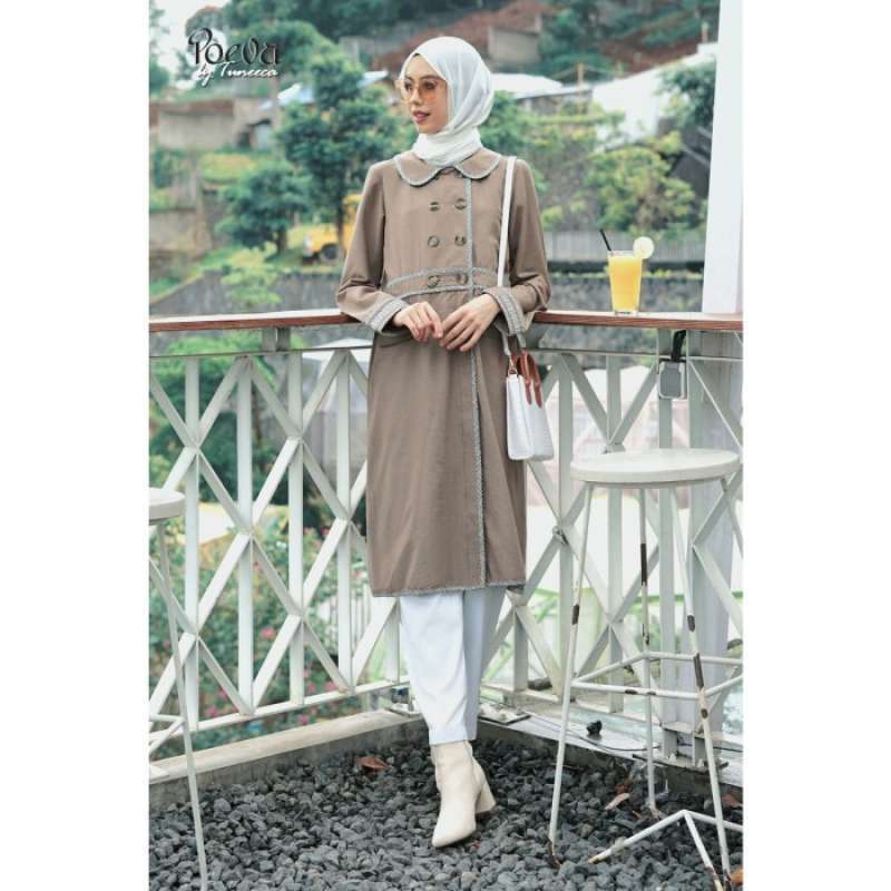 Jual Tuneeca Poeva Midi Coat Eugenia - Pv-0123006 - M Di Seller Aghanim ...