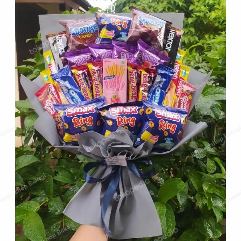 Promo Buket Snack Besar Premium/ultah/sidang/wisuda/anniversary Neew ...