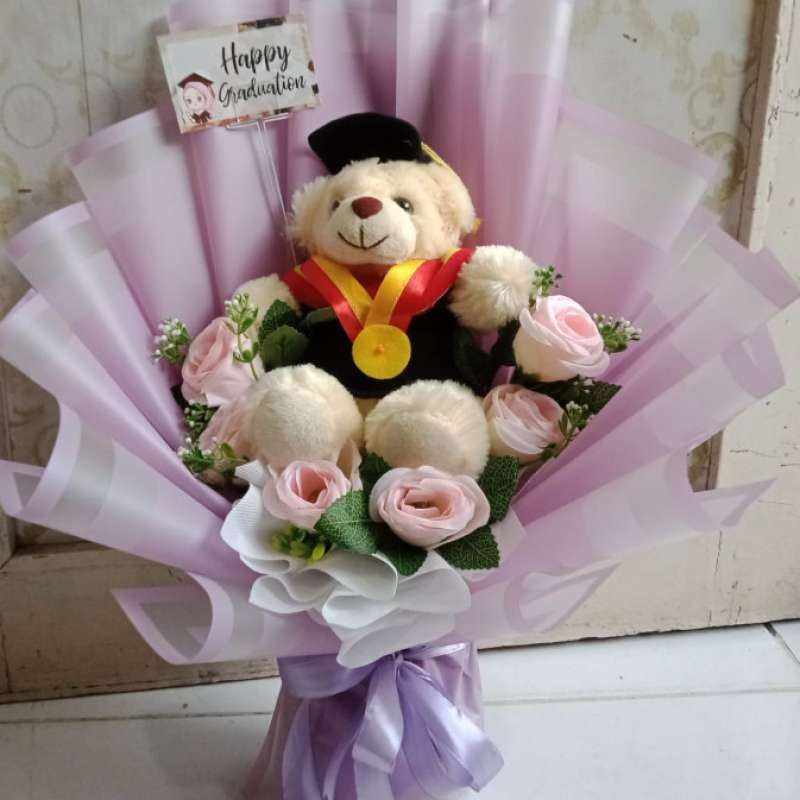 Promo Buket Wisuda Buket Boneka Graduation Sidang Skripsi Buket ...