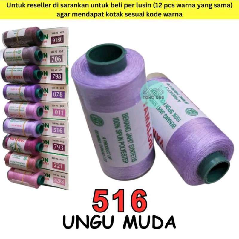 Jual Yamalon Benang Jahit 40/2 500 Yard Di Seller Grosir Asemka ...