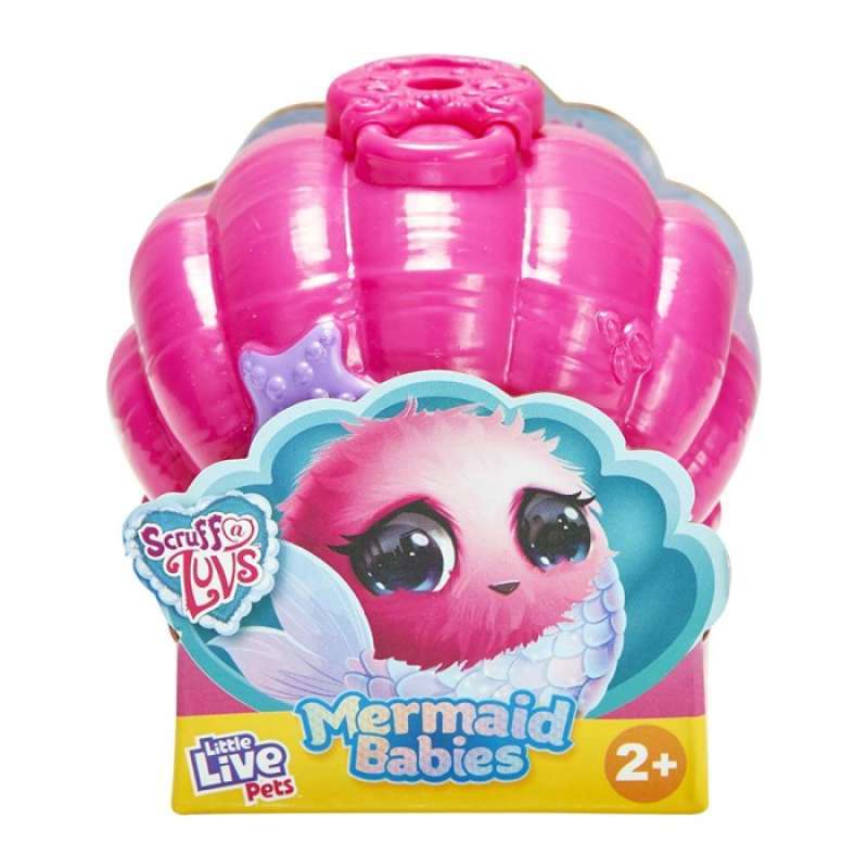 Promo Little Live Pets Scruff-a-luvs Mermaid Babies Plush Toy Diskon 23 ...