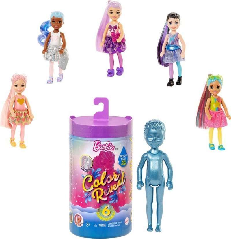Promo Barbie Color Reveal Doll With 6 Surprises - Original Mattel ...