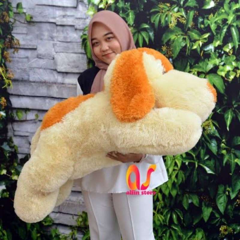 Promo Boneka Anjing Goofy Lying Dog Sni Jumbo 1 Meter New Diskon 23% Di ...
