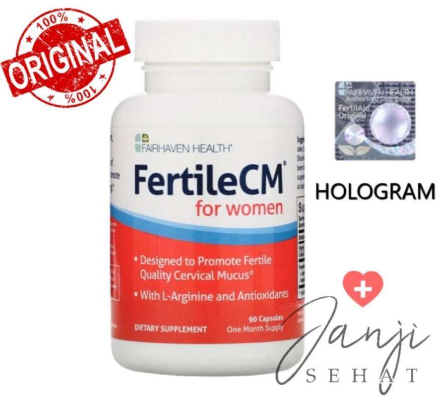 Promo Fertilecm 90 Kapsul Untuk Kualitas Lendir Cervix Diskon 33% Di ...