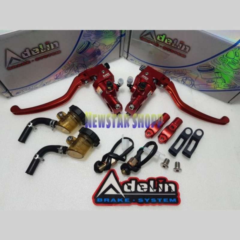 Promo Master Rem Adelin Radial Px7 17,5mm Rcs Kiri Kanan Adv Xmax New - Merah Diskon 6% Di ...