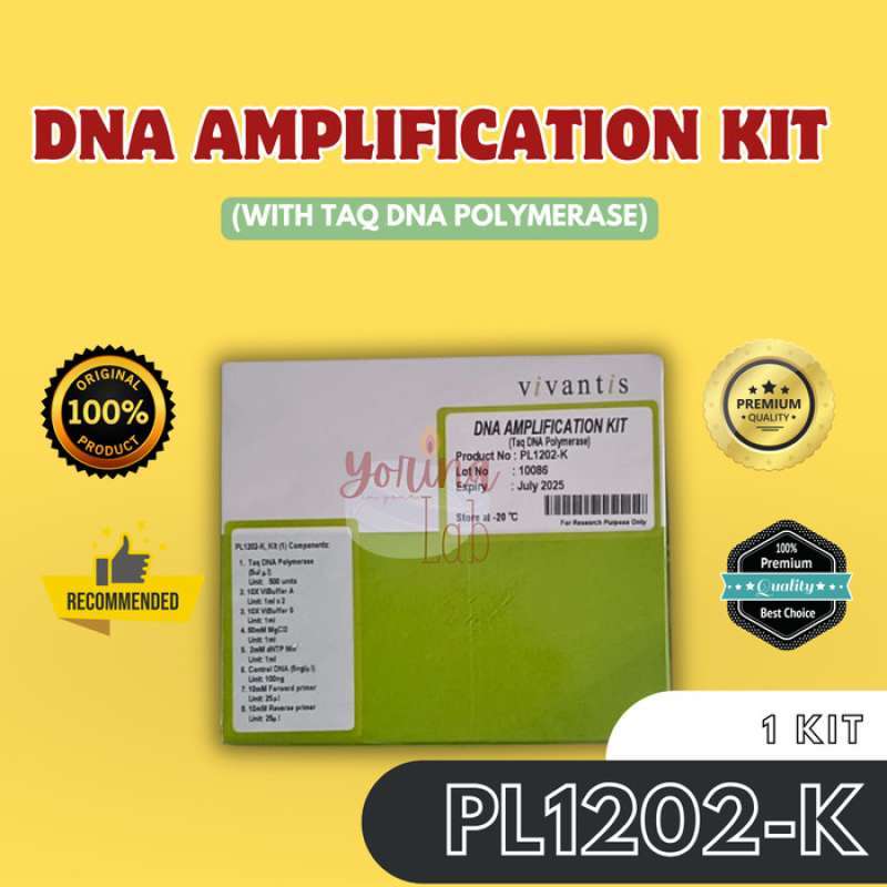 Jual Dna Amplification Kit (with Taq Dna Polymerase), 1 Kit Di Seller Labindo - Ciomas-2, Kab ...