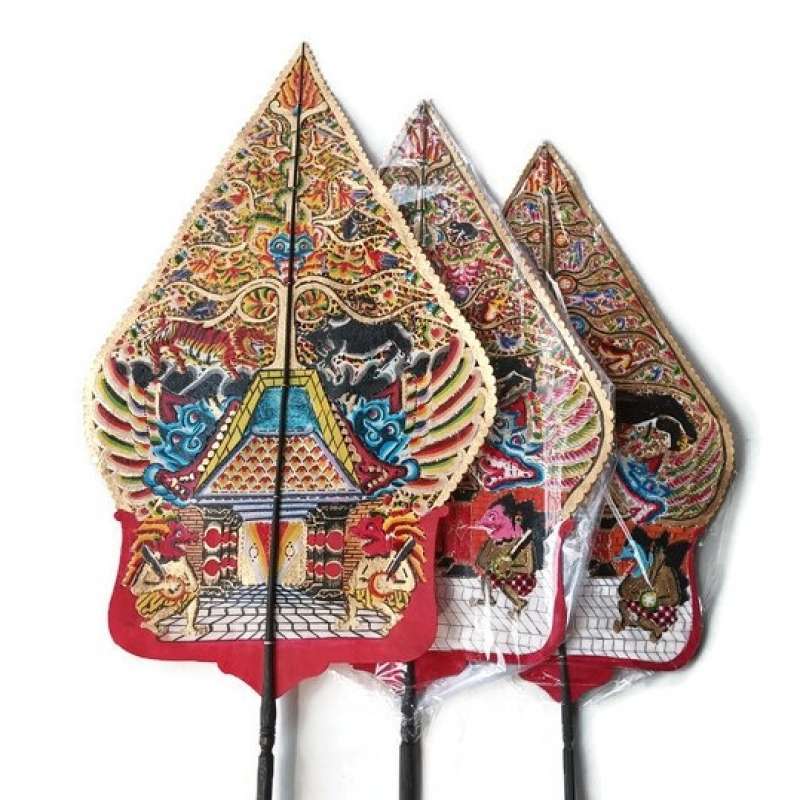 Jual Wayang Kulit Asli Gunungan Shadow Puppets / Wayang Tradisional ...