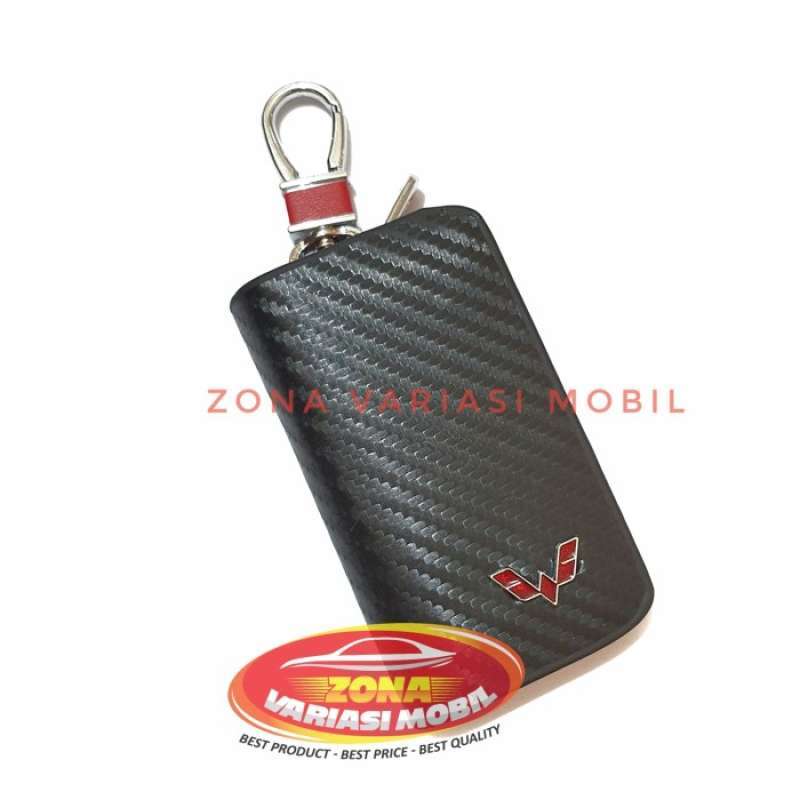 Promo Dompet Stnk / Tempat Stnk Mobil Wuling Motif Carbon Import Diskon ...