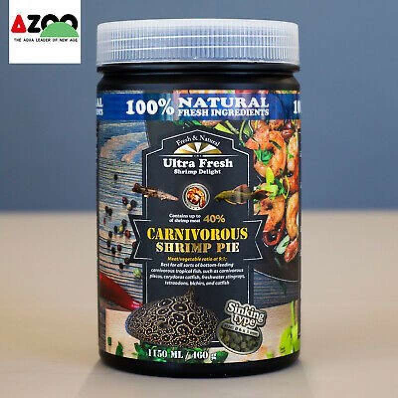 Promo Azoo Ultra Fresh Carnivorous Shrimp Pie 460g Diskon 23% Di Seller ...