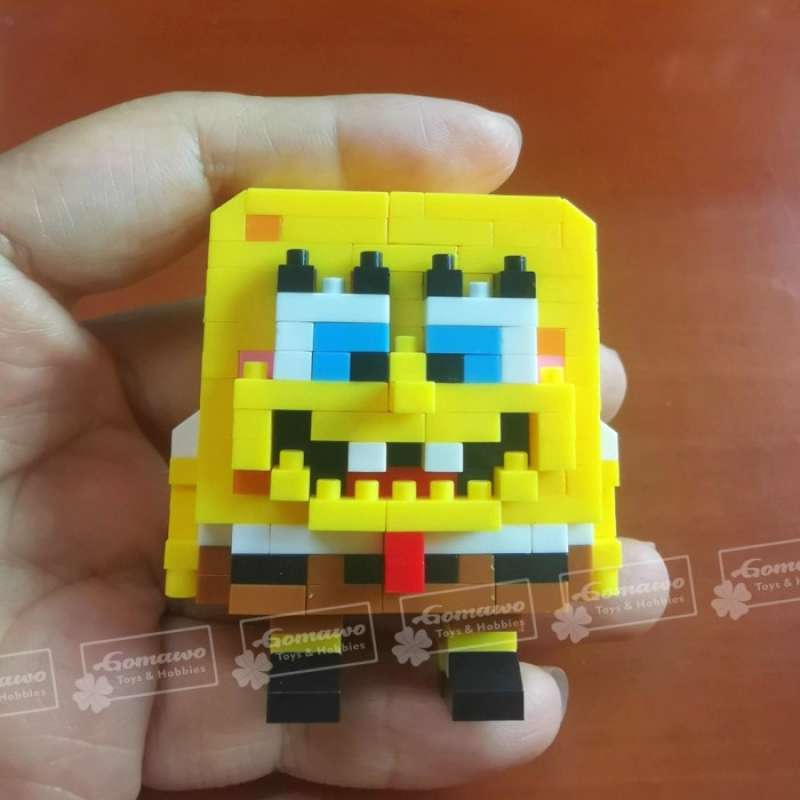 Promo Mainan Mini Block Spongebob Squidw..ard Patrick Balok Susun ...