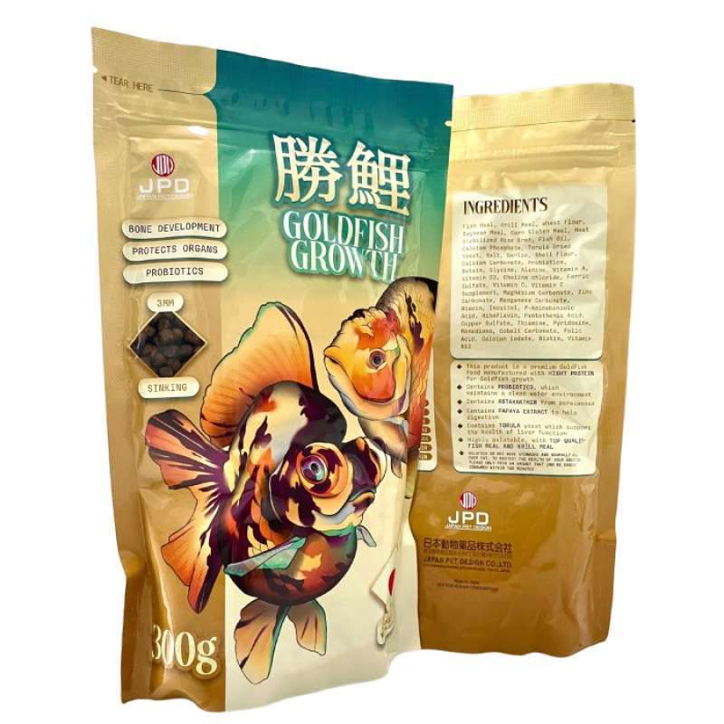 Jual Pelet Ikan Koki Hi Grow Bulky Jpd Goldfish Growth Premium Sinking ...