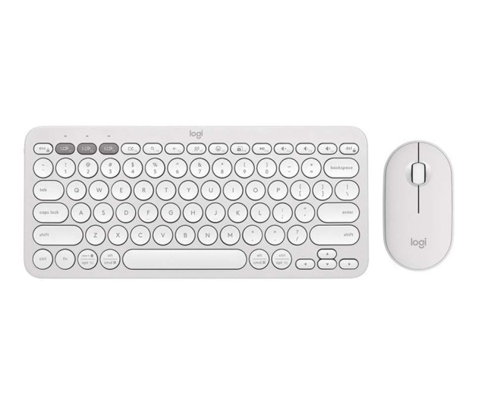 Jual Logitech Pebble 2 Combo Slim Multi-device Wireless Mouse Keyboard ...