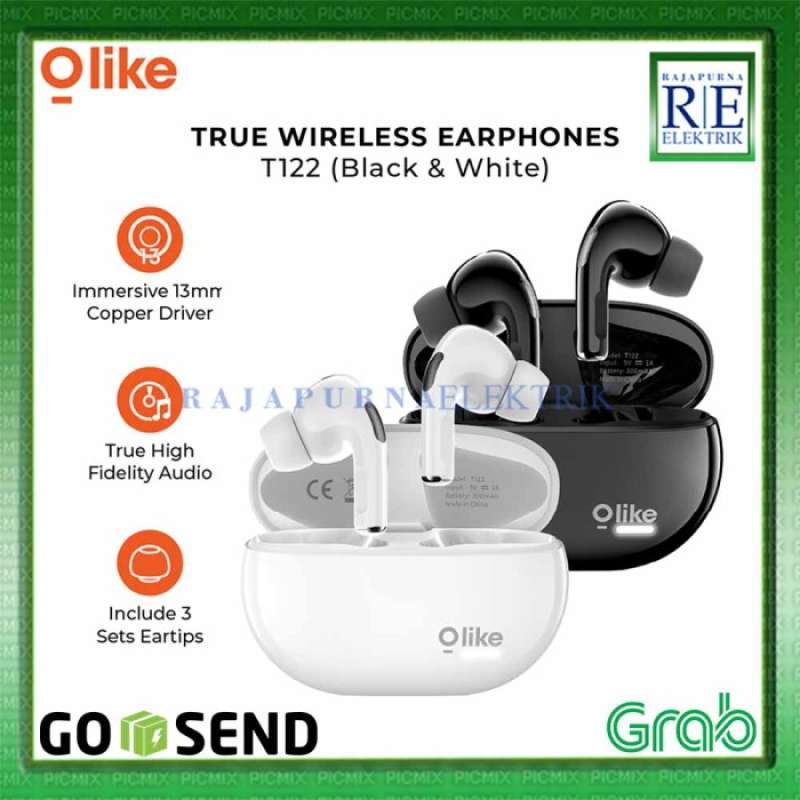 Promo Olike T122 Tws True Wireless Earbuds Headset Bluetooth 5.3 ...