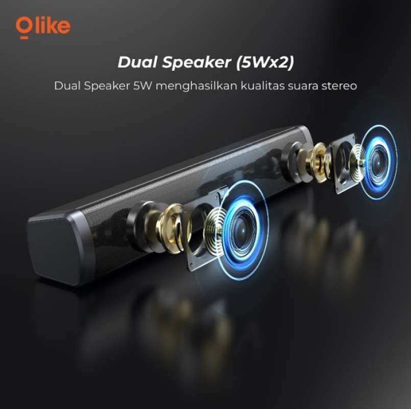 Promo Olike S3h Speaker Bluetooth Soundbar Wireless Mini Home Theater ...