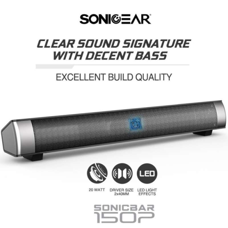 Promo Speaker Sonicgear Audiobox Sonicbar 150p + Sonic X Amp Controller ...