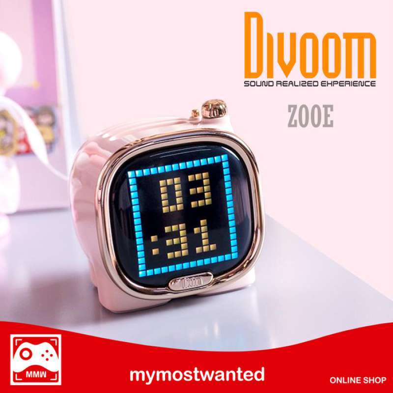 Promo Divoom Speakers Cute Custom Led Pixel Art Bluetooth - Zooe Pink ...