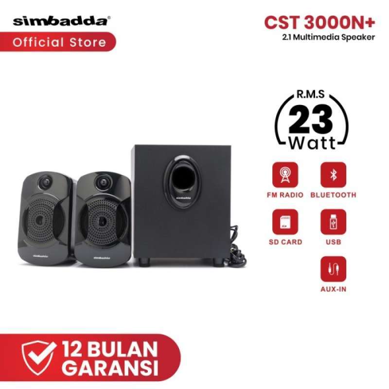 Promo Speaker Simbadda Cst 3000n - Bluetooth Speaker Aktif Simbada ...