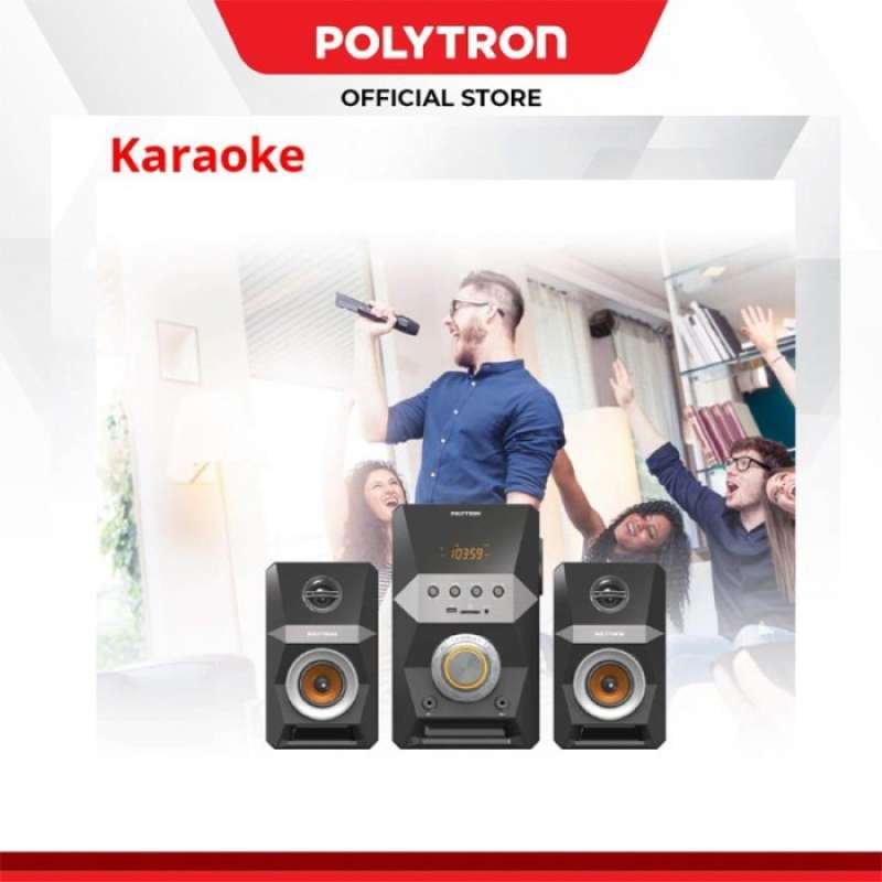 Promo Speaker Multimedia Polytron Pma 9502 Bluetooth Usb Mp3 Fm Radio ...