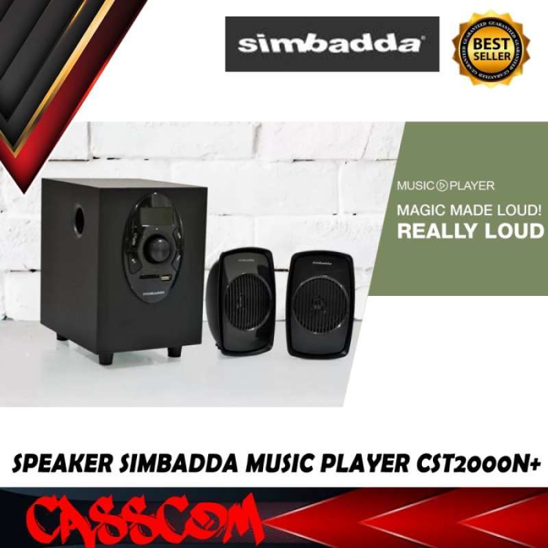 Promo Speaker Simbadda Music Player Cst2000n+ Diskon 23% Di Seller ...