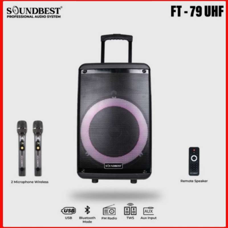Promo Speaker Aktif 12 Inch Soundbest Ft 79 Bluetooth ( New Model ...