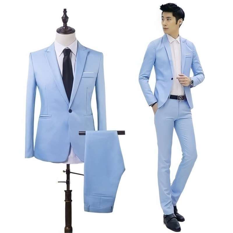 Jual Silas Jas Wedding Semi Wool Jas Cowok / Jas Pengantin Pria / Jas ...