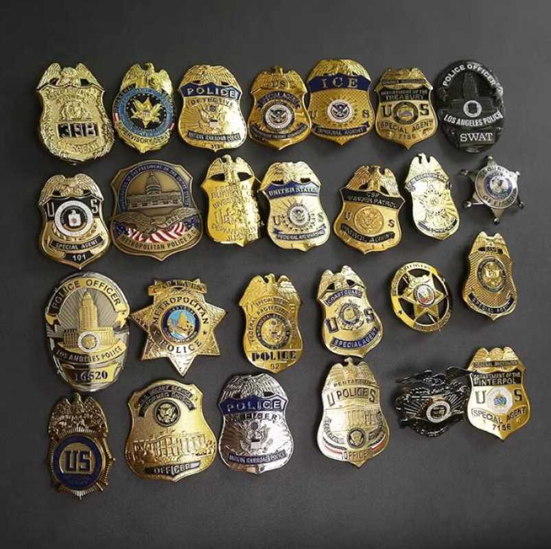 Jual Us La Los Angeles Police Officer Badges Lapd Detective Shirt Lapel Pin Di Seller Zati Shop ...