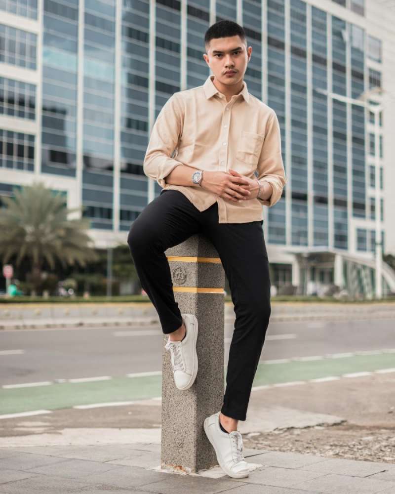 Jual Celana Panjang Pria Chino Extender Ankle Smith Berlin Slim Fit ...