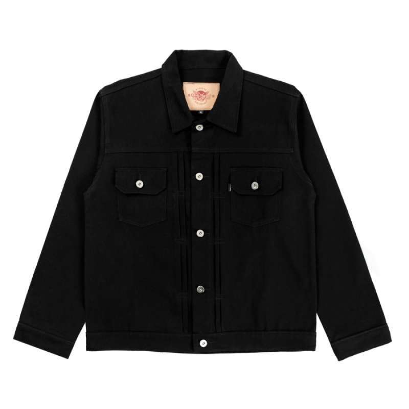 Jual Jaket Pria - Hammer Super Black Denim Jacket Type Ii Di Seller ...