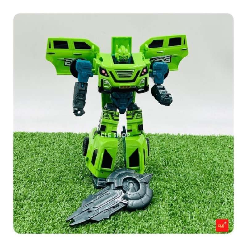 Promo Mainan Robot Optimus Dan Bumble Bee Transformer Chariot Robot ...