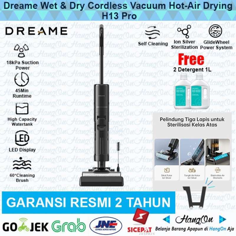 Jual Dreame H13 Pro Wet And Dry Cordless Vacuum Cleaner Pel Vakum ...
